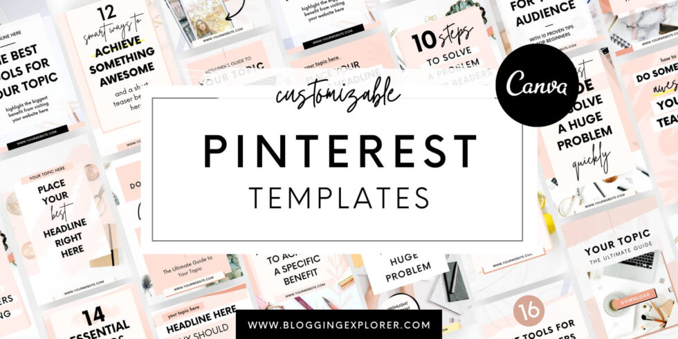 20 Viral Canva Pinterest Templates for Bloggers - Blogging Explorer
