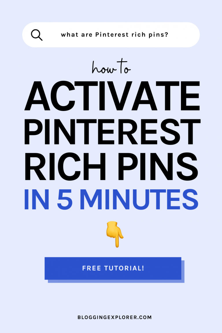 How to Enable Pinterest Rich Pins: Step-by-Step Guide (2026)