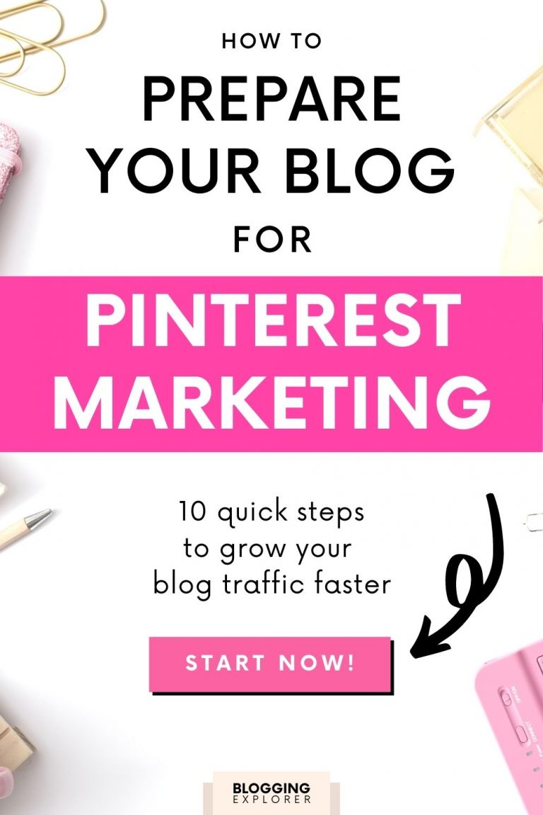 8 Easy Steps to Prepare Your Blog for Pinterest Marketing Success (2023)