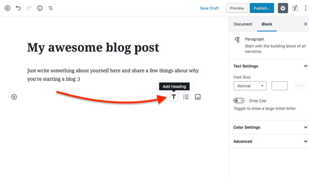 How to Write a Blog Post in WordPress: Step-by-Step Tutorial